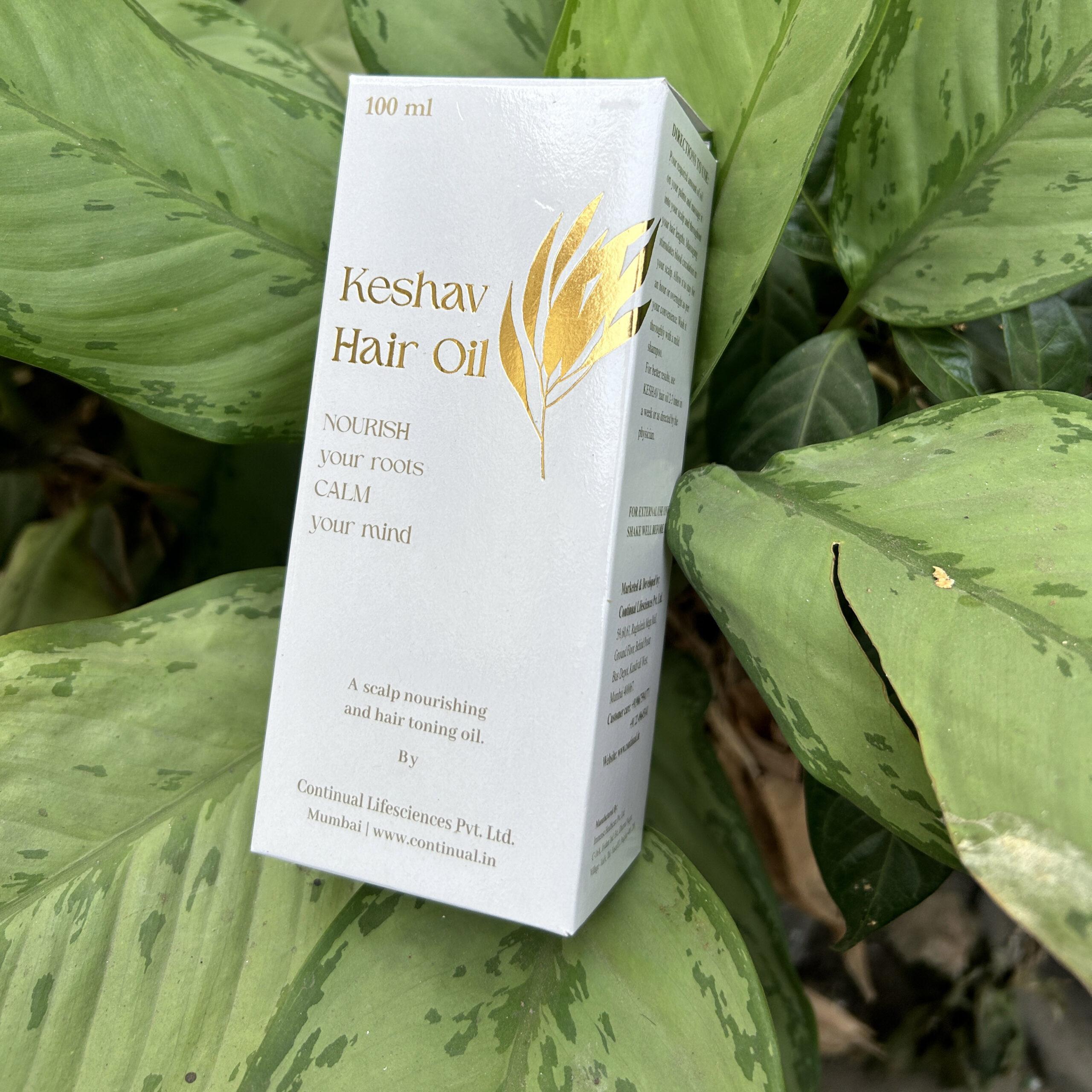 Keshav Hair Oil – Continual Lifesciences